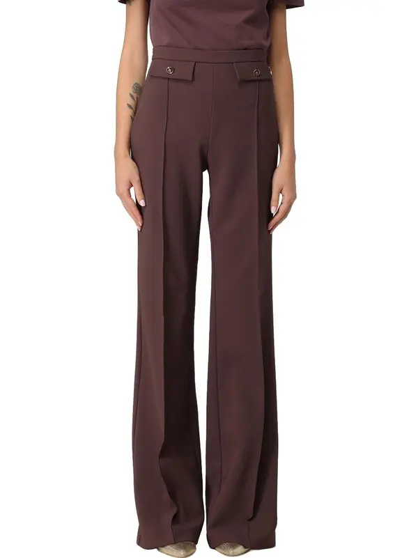 Elisabetta Franchi Tailored Trousers - Red