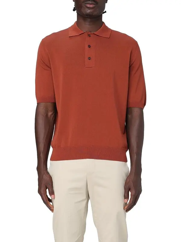 ZANONE Polo Shirt Colour - Red