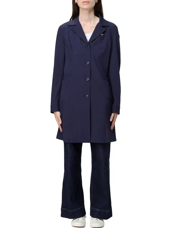 BLAUER. Gretter Trench Coat - Blue