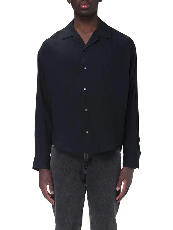 AMI Paris Viscose Shirt - Black