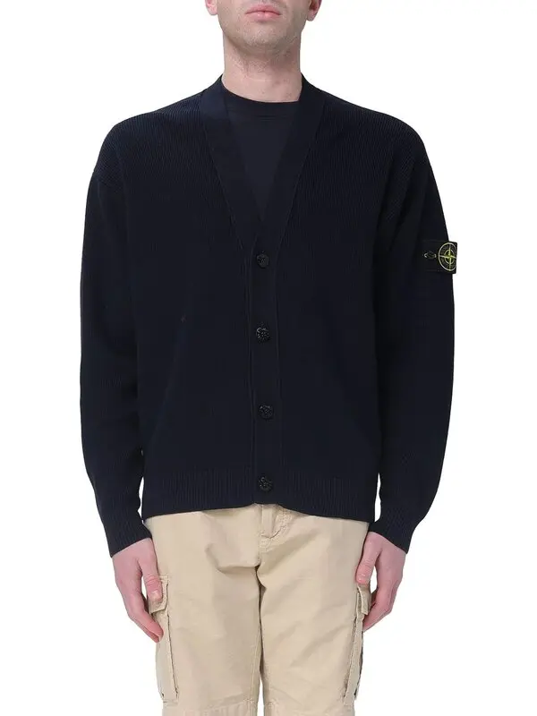 Stone Island Cardigan - Blue