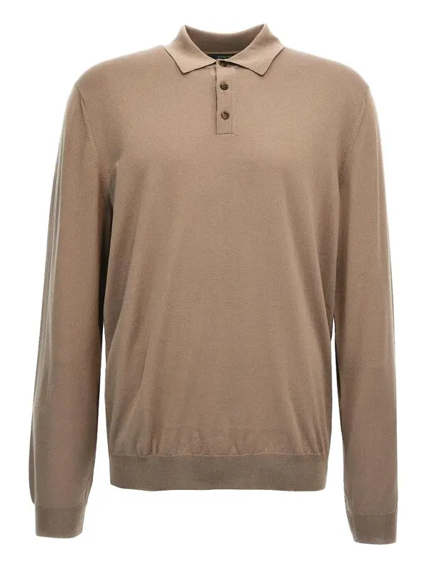 ZANONE Polo Shirt Colour - Camel