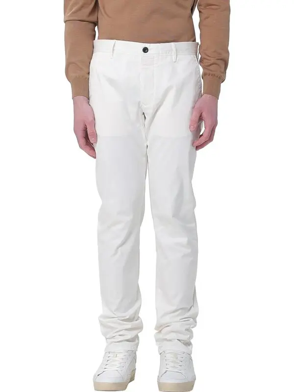 Incotex Cotton Chino Trousers - Beige