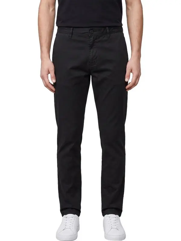 Incotex Cotton Chino Trousers - Black