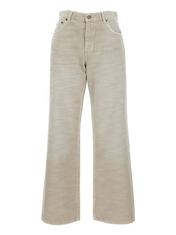 HAIKURE Wide Leg Jeans - Beige