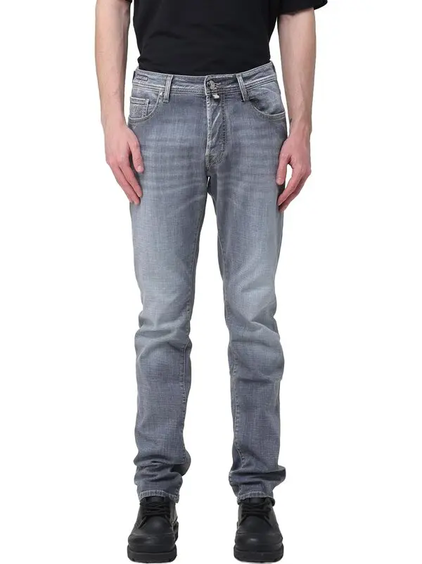 Jacob Cohen Slim Fit Stretch Denim Trousers - Blue