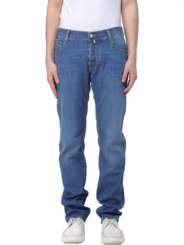 Jacob Cohen Slim Fit Stretch Cotton Denim Jeans - Blue