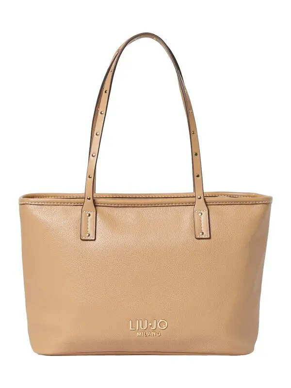Liu Jo Studded Shoulder Bag - Camel