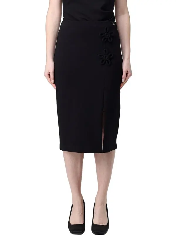 TWINSET Midi Skirt With Embellishment - Black