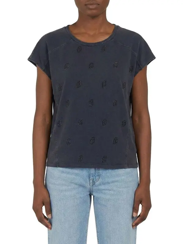 Liu Jo Embellished T-shirt - Black