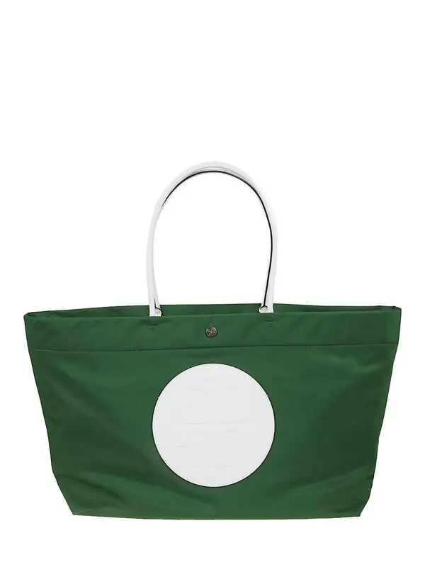 Tory Burch Ella Twist Recycled Nylon Tote Bag - Green