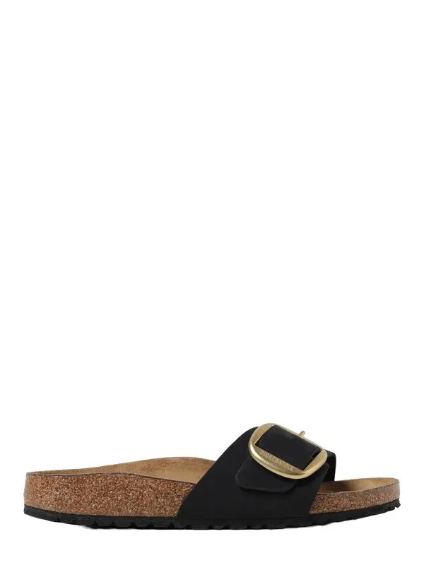 BIRKENSTOCK Heeled Sandals With Buckle Detail - Black