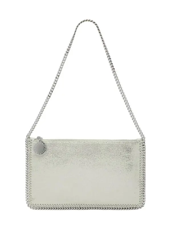 Stella McCartney Metallic Shoulder Bag - Lime