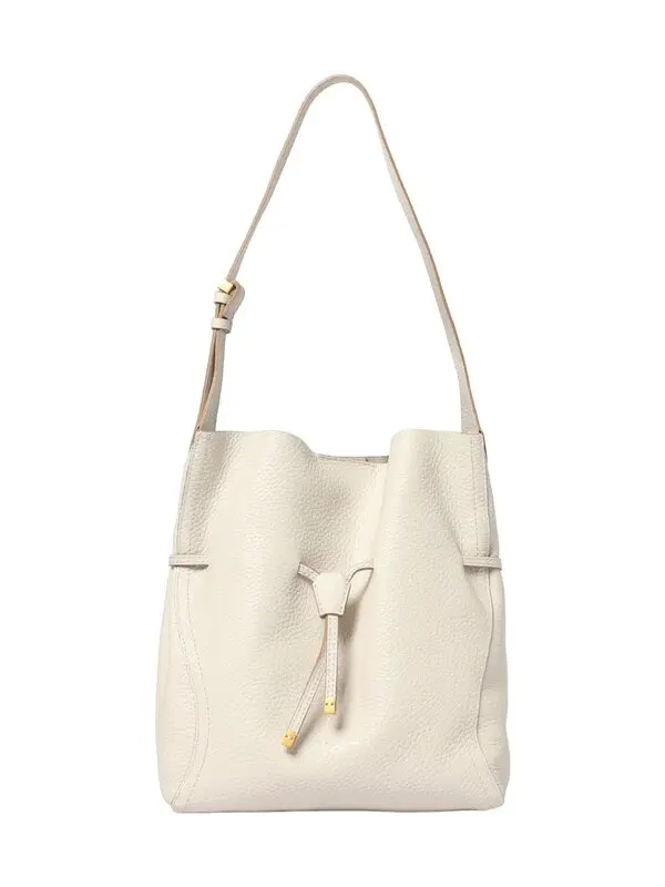 GIANNI CHIARINI Leather Shoulder Bag - Sand