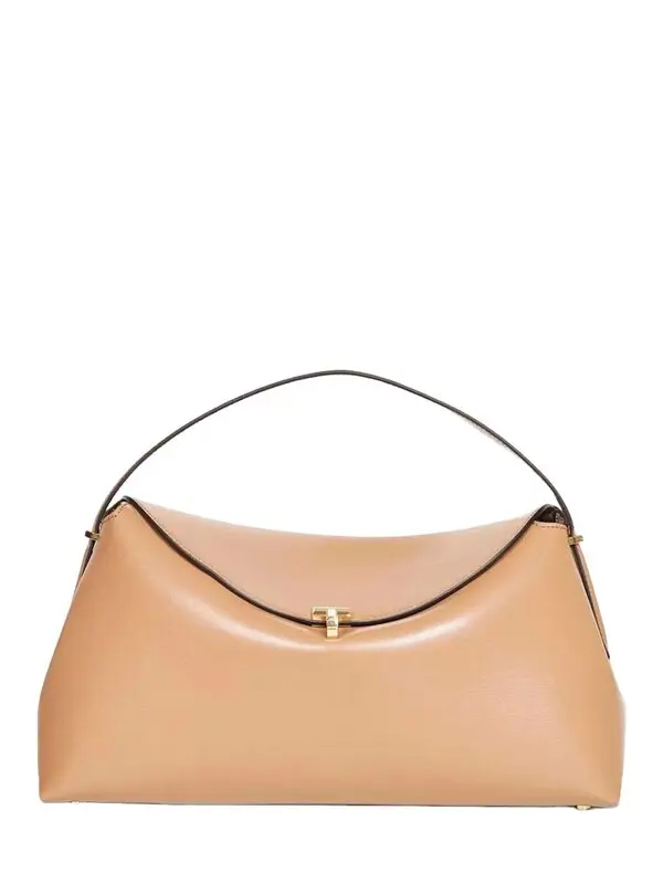TOTEME Leather Handbag - Camel