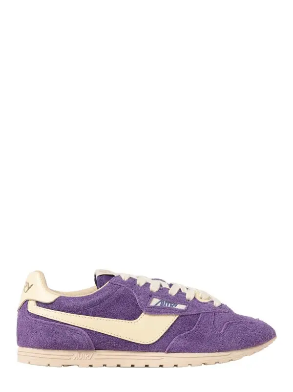 AUTRY Suede Trainers - Violet