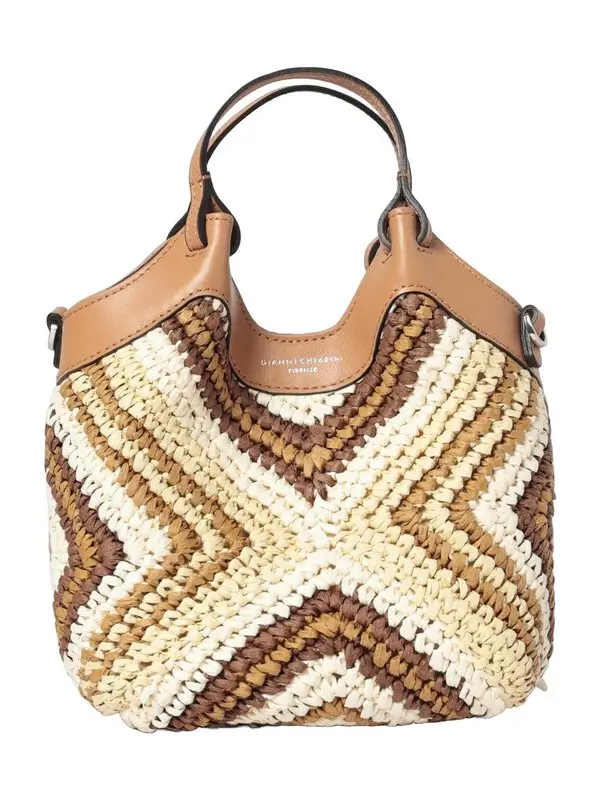 GIANNI CHIARINI Woven Mini Bag - Leather