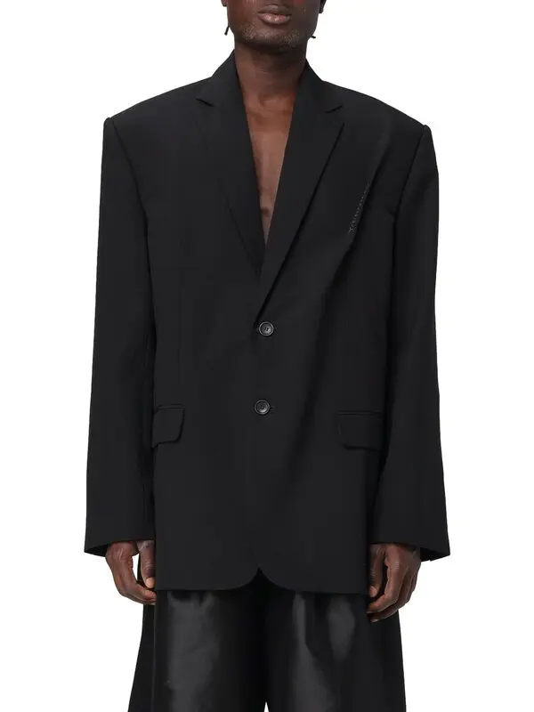 Y/project Single Breasted Blazer - Black