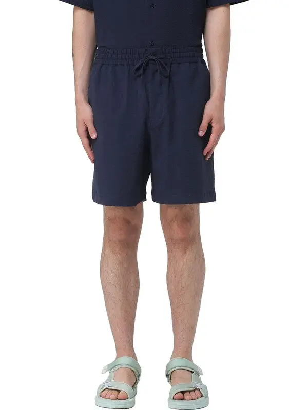 Maison Kitsuné Technical Fabric Shorts - Blue