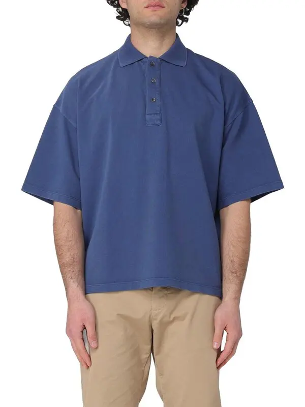 Barena Venezia Cotton Polo Shirt - Blue