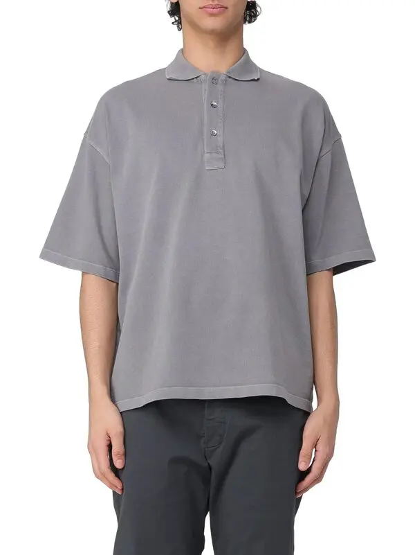Barena Venezia Cotton Polo Shirt - Grey
