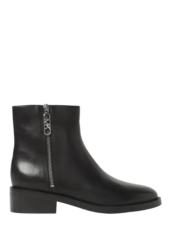 Michael Kors Zip-up Ankle Boots - Black