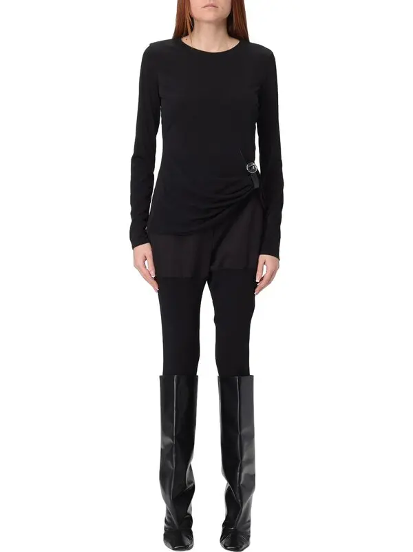 Coperni Draped Detail Top - Black