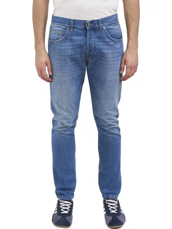 DONDUP Slim Fit Stretch Denim Jeans - Blue