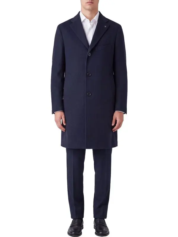 Tagliatore Single-breasted Coat - Grey