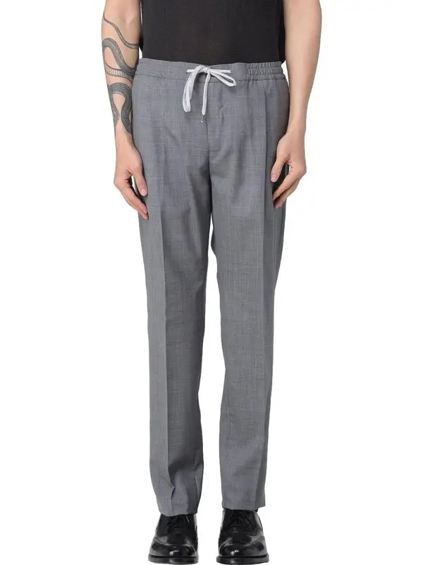 PT TORINO Virgin Wool Jogging Pants - Grey