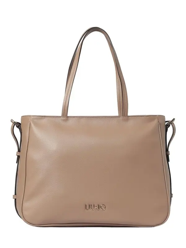Liu Jo Faux Leather Arezu Tote Bag - Brown