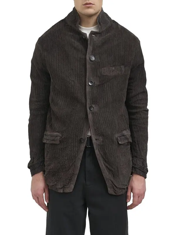 GIORGIO BRATO Textured Jacket - Green
