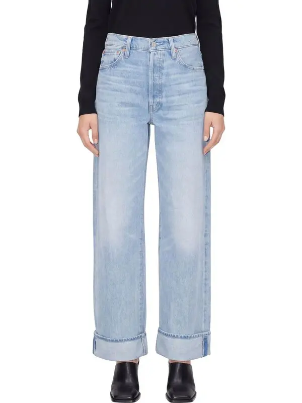 MOTHER Wideleg Jeans - Denim