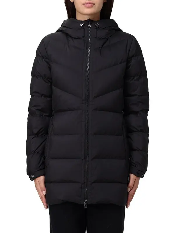 Woolrich Padded Hooded Down Jacket - Black