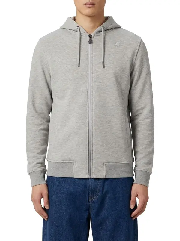 K-WAY Cotton Hooded Sweatshirt - Grey