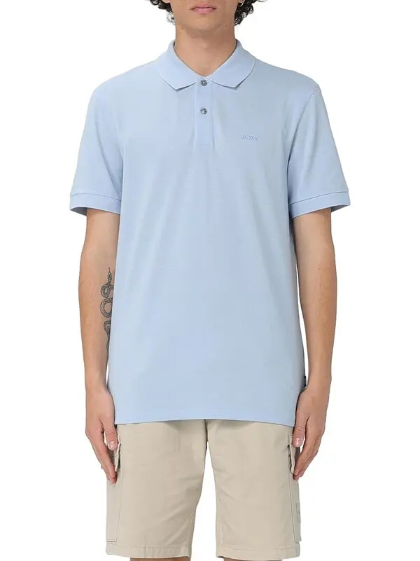 BOSS Polo Shirt Colour - Sky