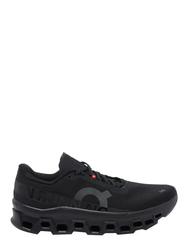 On Cloudmonster Mesh Sneakers - Black