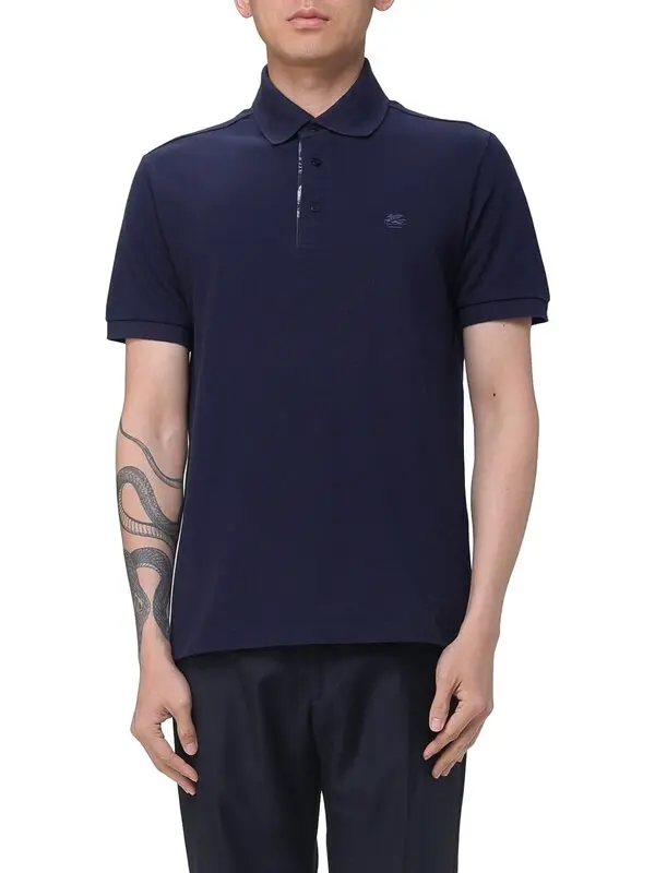 Etro Polo Shirt Colour - Blue
