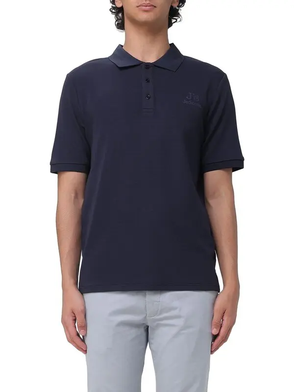JECKERSON Polyester Polo Shirt With Logo - Blue