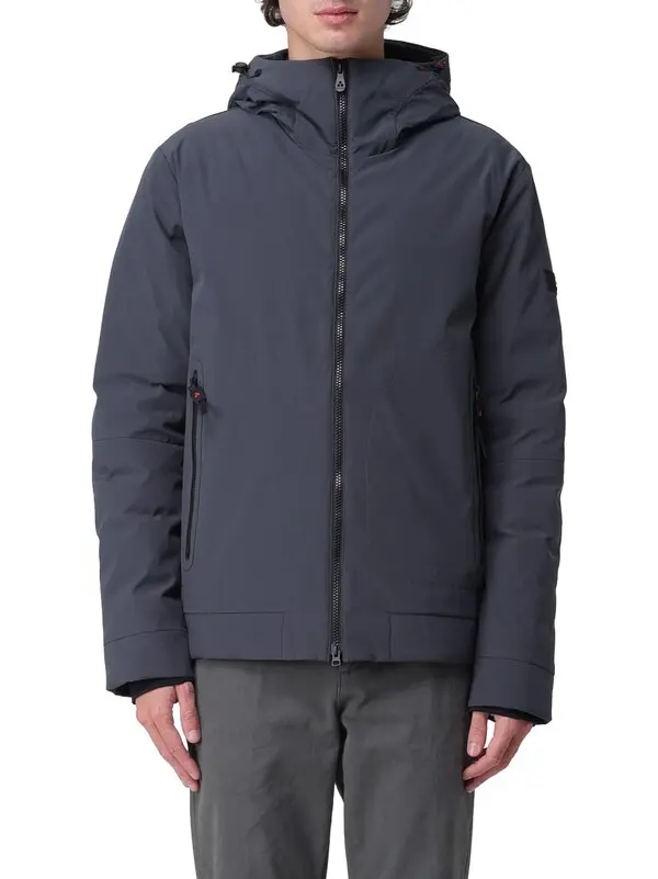 Peuterey Padded Hooded Jacket - Grey