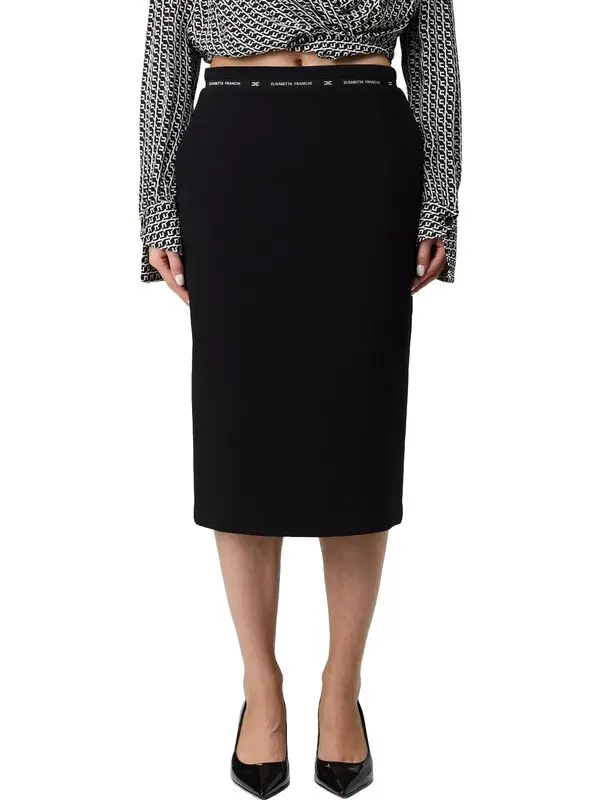 Elisabetta Franchi Pencil Skirt - Black