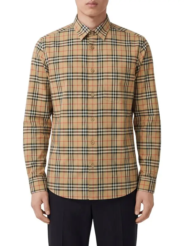 Burberry Shirt Colour - Beige