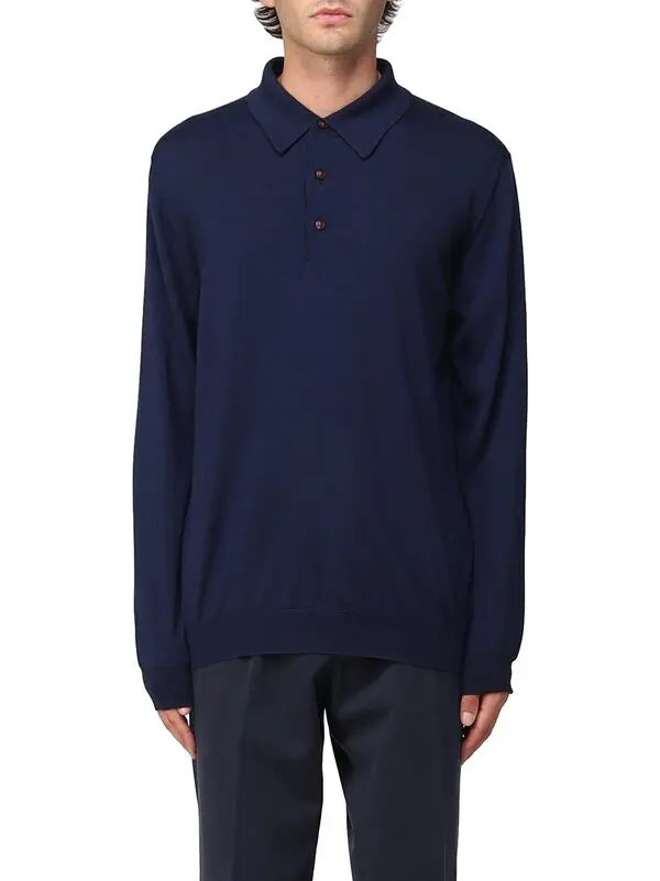 Kiton Polo Shirt Colour - Blue