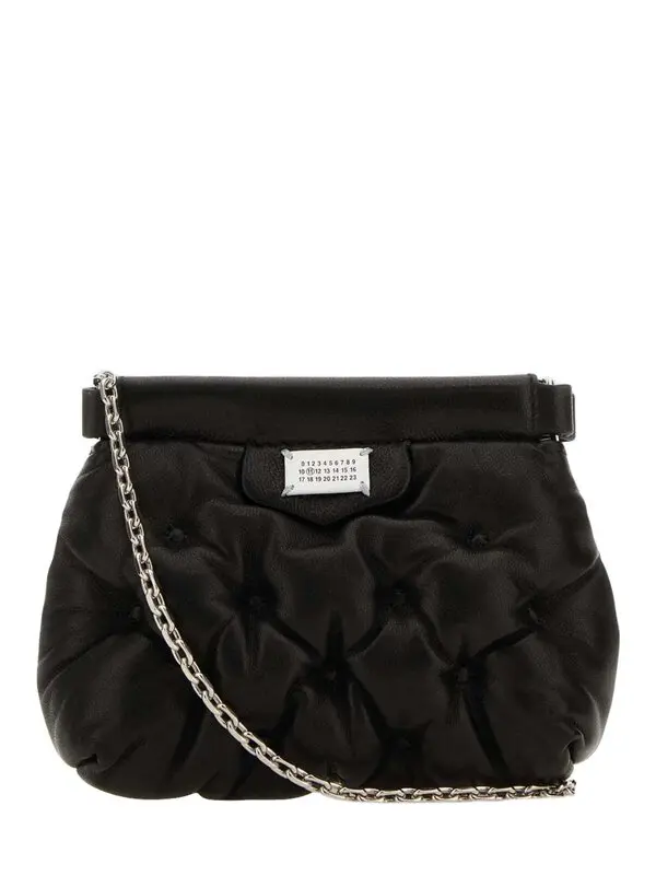MAISON MARGIELA Quilted Nappa Glam Slam Mini Bag - Black