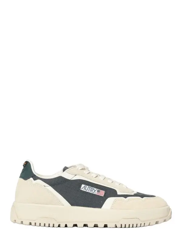 AUTRY Low Top Cordura Nylon And Suede Sneakers - Rope