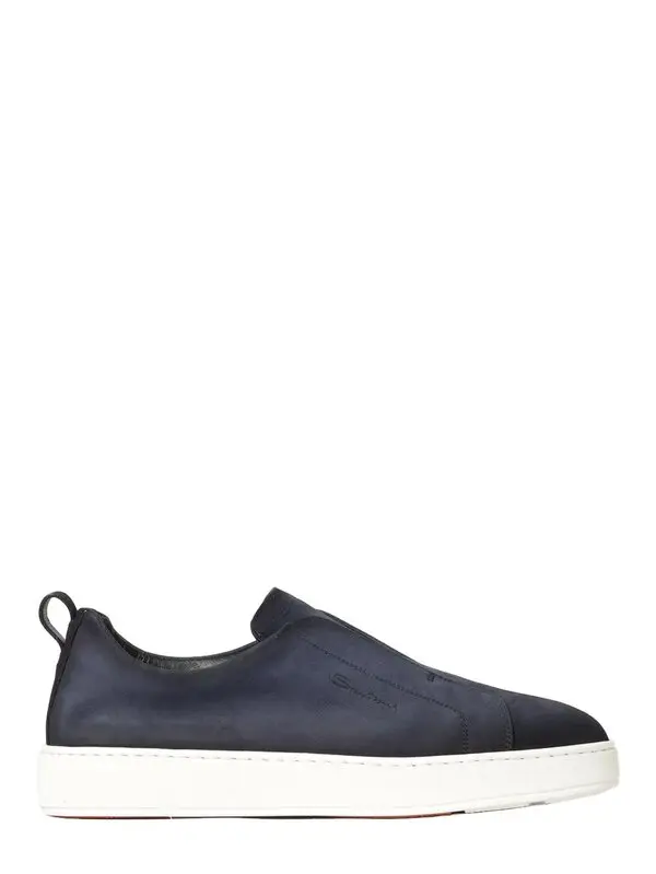 Santoni Trainers Colour - Blue