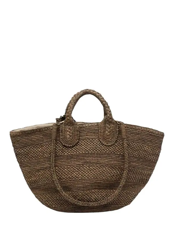 IBELIV Soma Raffia Tote Bag - Brown