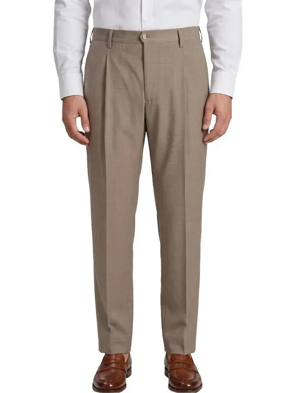 BRIGLIA 1949 Slim Trousers - Brown