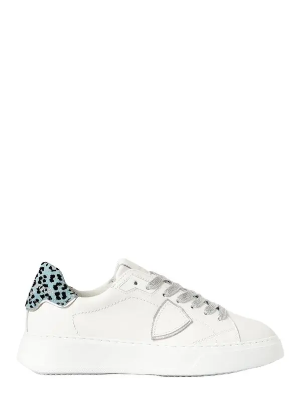 Philippe Model Leather Trainers - Bianco 3
