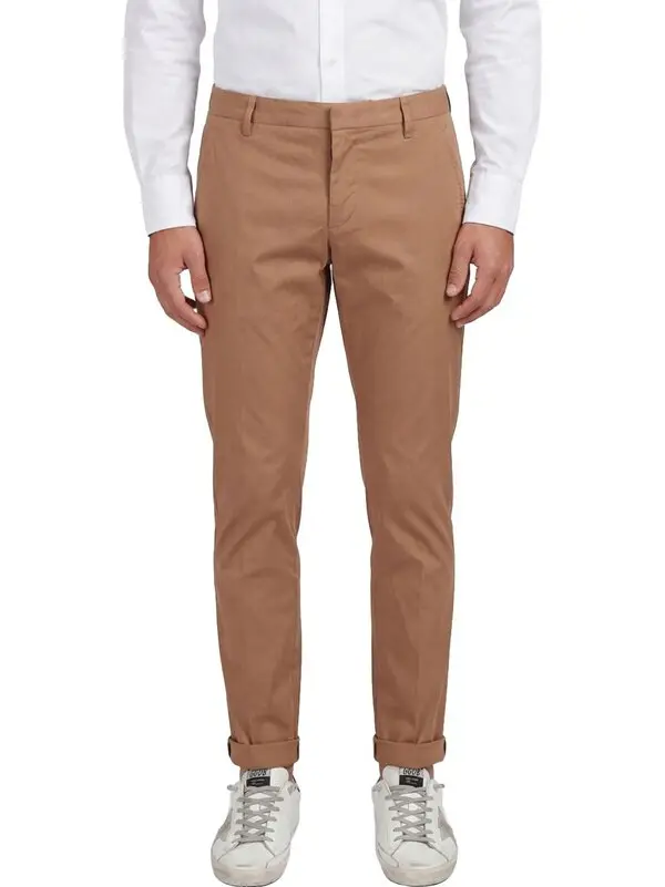 DONDUP Tailored Trousers - Brown